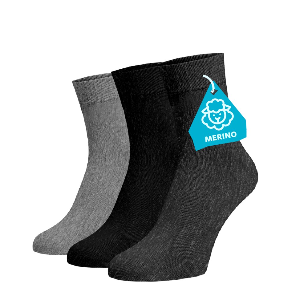 FINE MERINO zestaw promocyjny 3 pary 艣rednich skarpetek - mix kolor贸w ... FINE MERINO zestaw promocyjny 3 pary 艣rednich skarpetek - mix kolor贸w ...